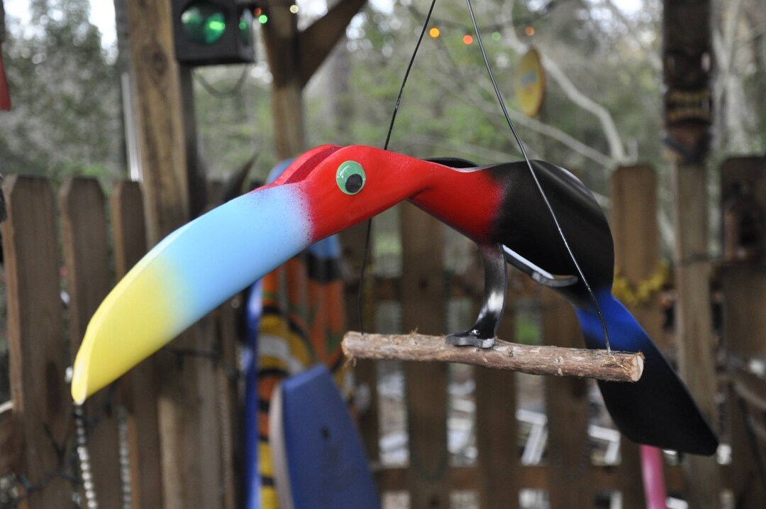 Toucan Bird With Swing - Etsy