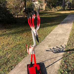 PVC Ohio Foo Foo Bird With Acrylic Eyes - Etsy