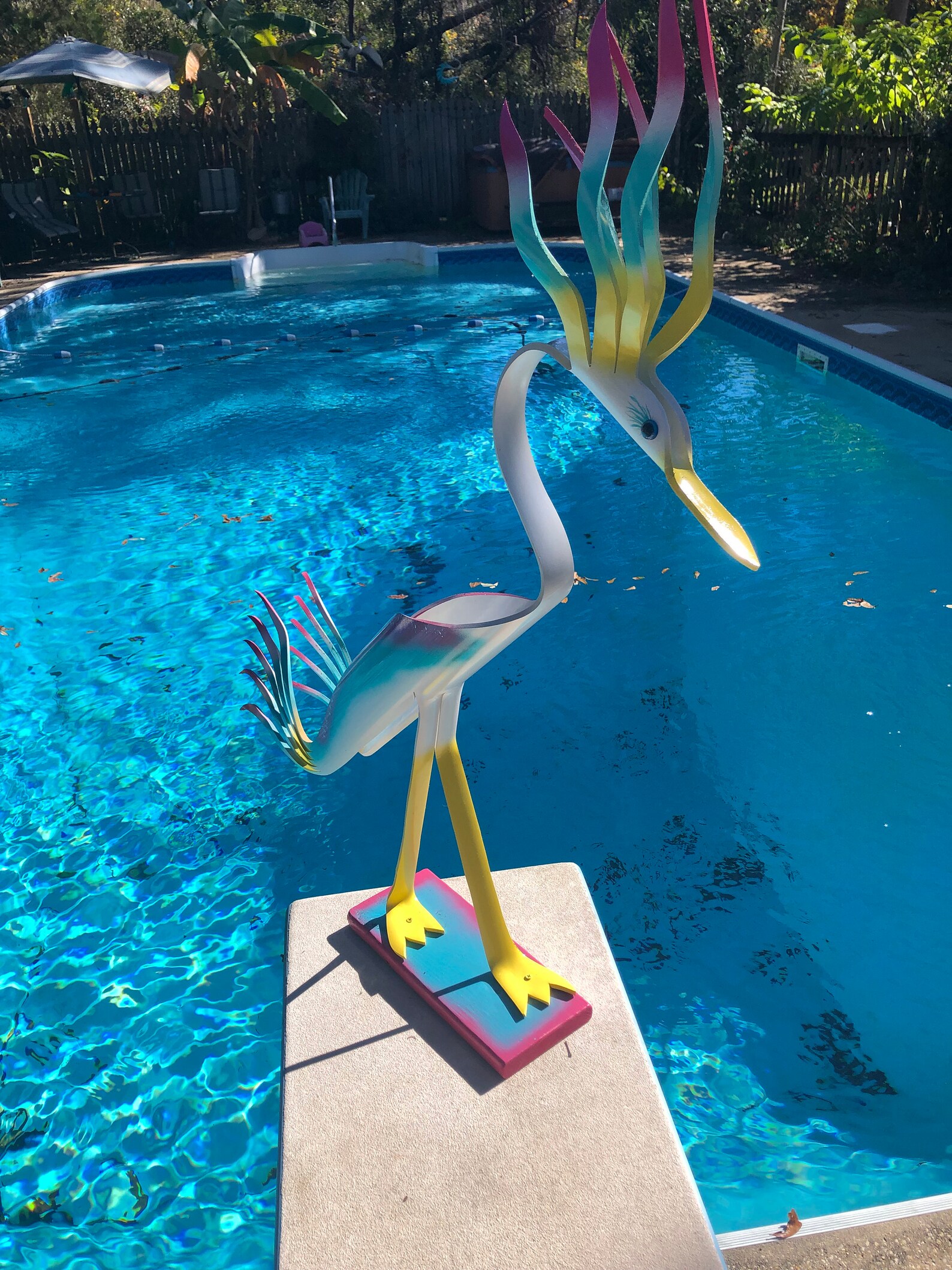 Beach Foo Foo Bird PVC Pipe Bird Yard Art Sculpture - Etsy