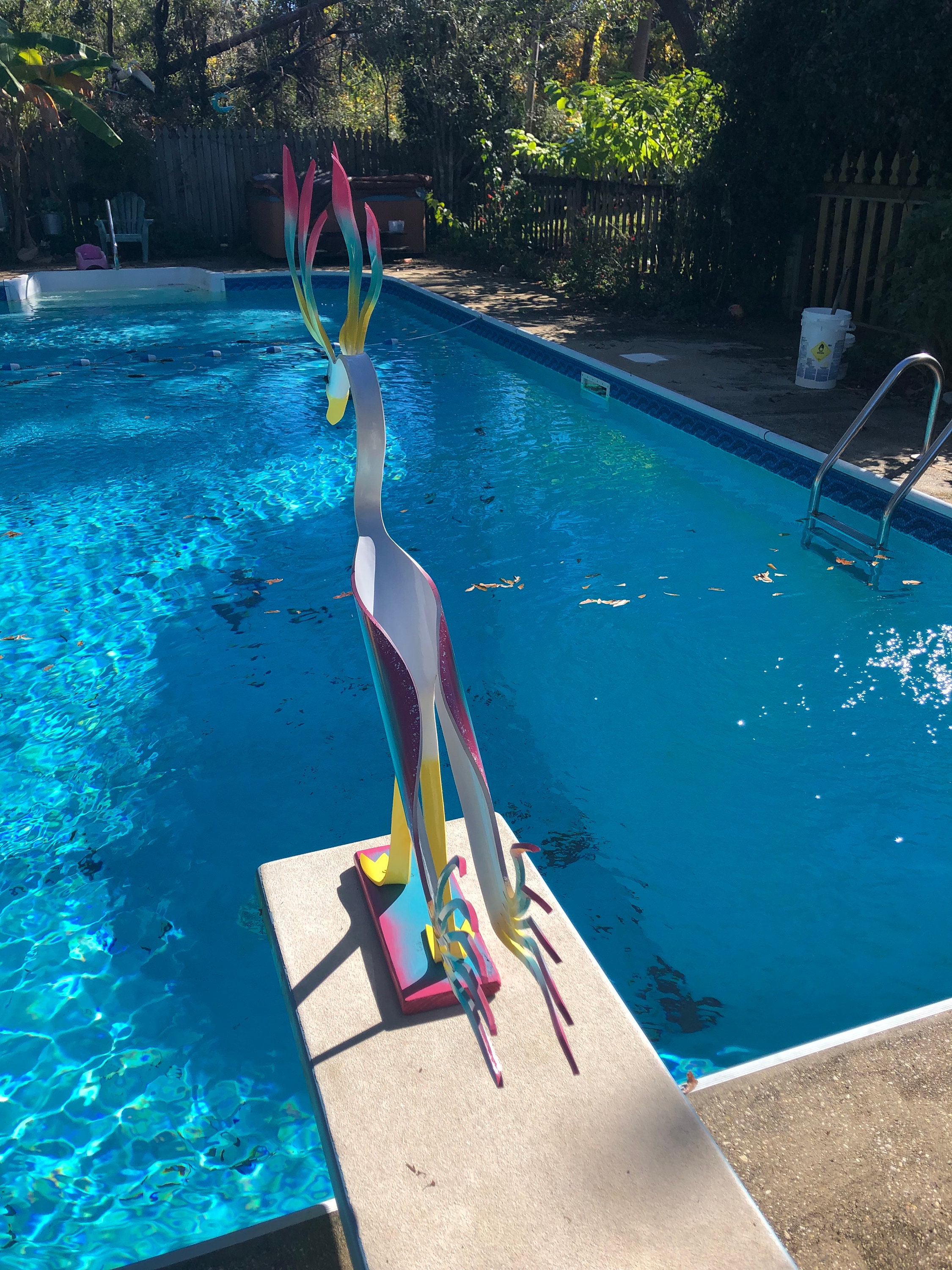 Beach Foo Foo Bird PVC Pipe Bird Yard Art Sculpture - Etsy