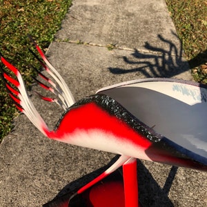 PVC Ohio Foo Foo Bird With Acrylic Eyes - Etsy