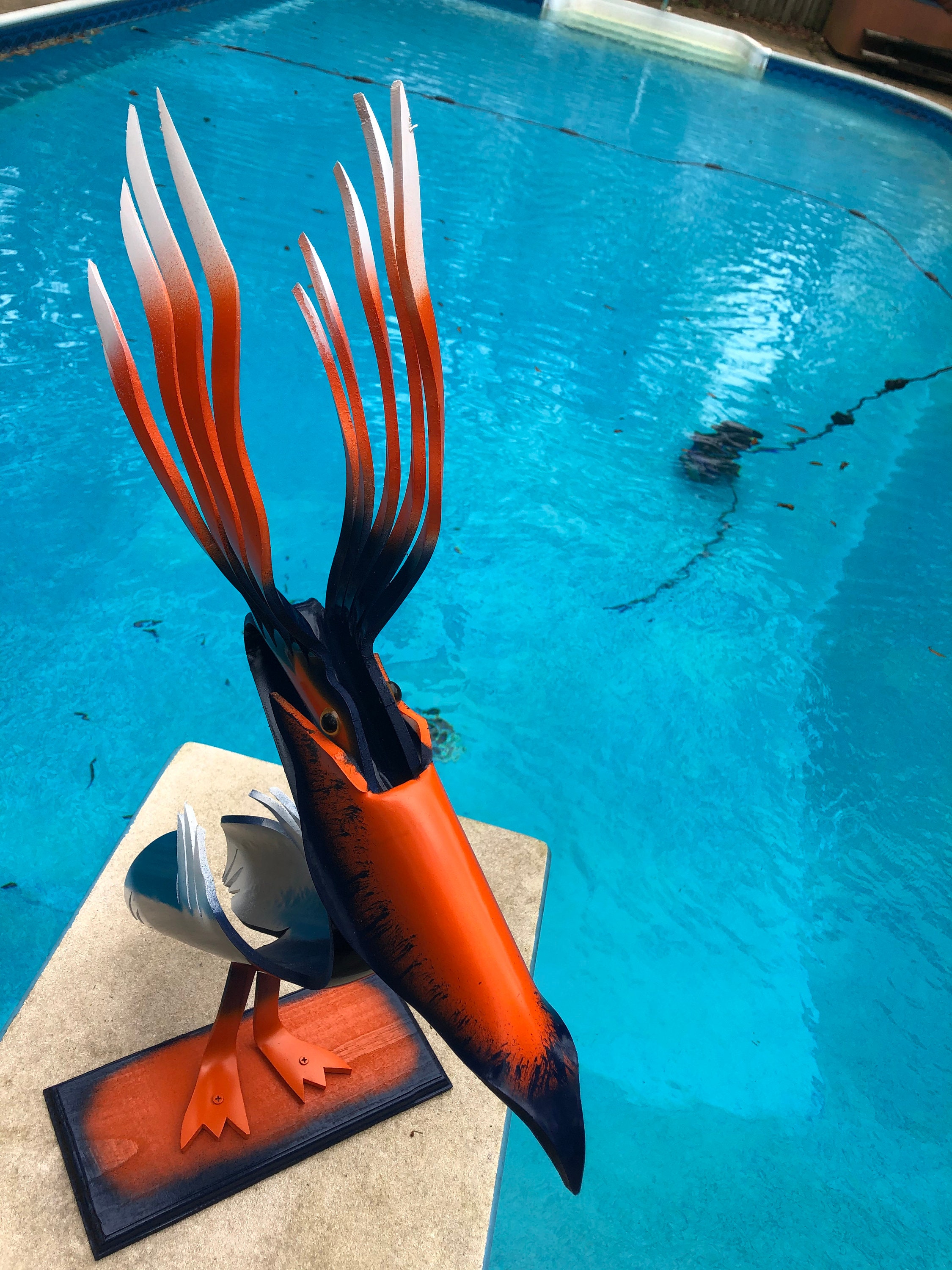 Aubrey the PVC Pelican With Acrylic Eyes and Stand Yard Art - Etsy