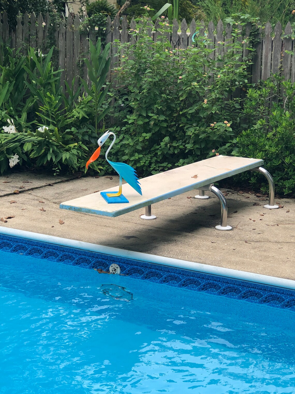 Piper the PVC Pelican With Wooden Stand - Etsy