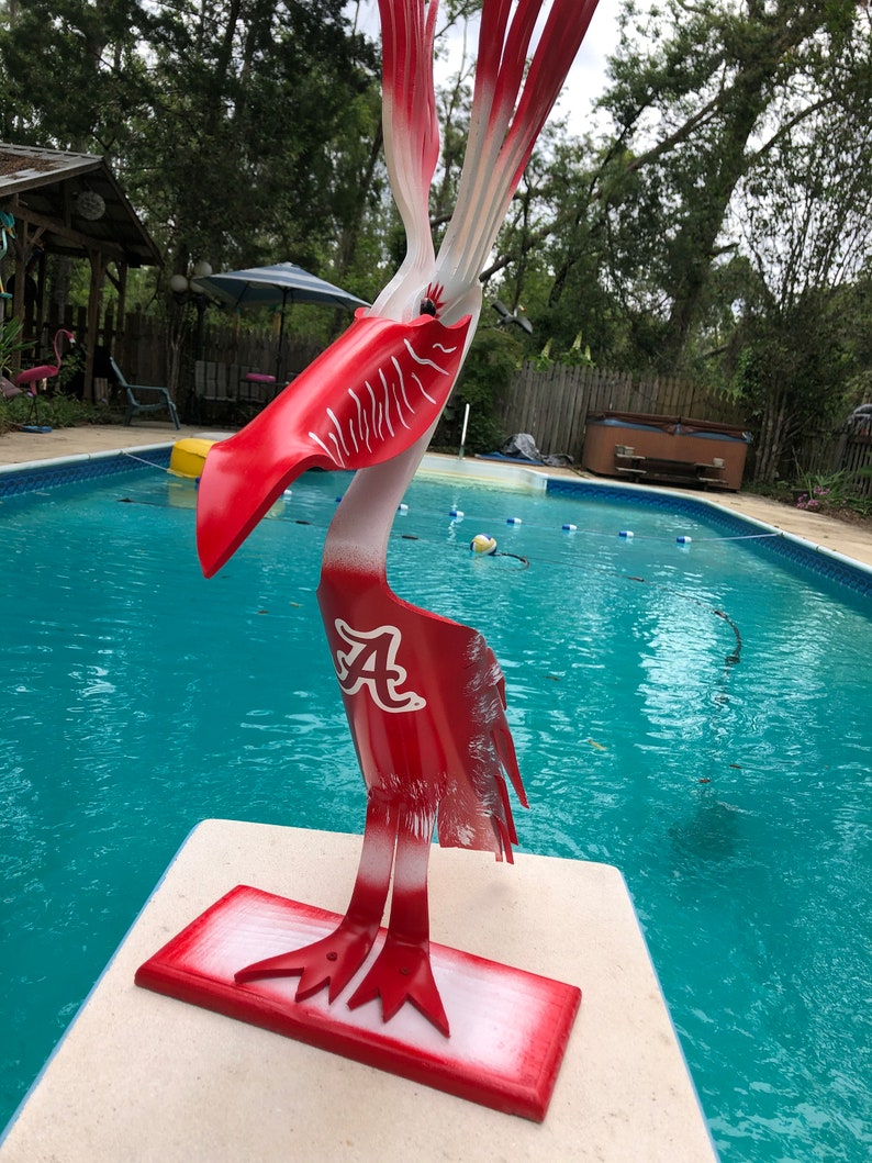 Sammy Showing His Alabama Colors on Stand - Etsy