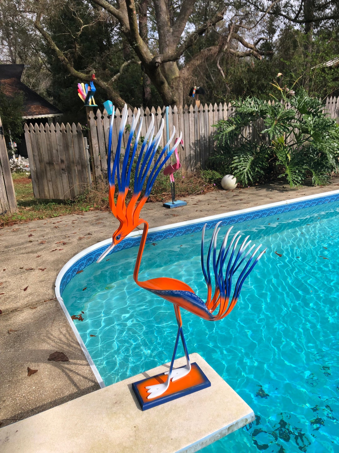 Bonnie Foo Bird With Wooden Base - Etsy