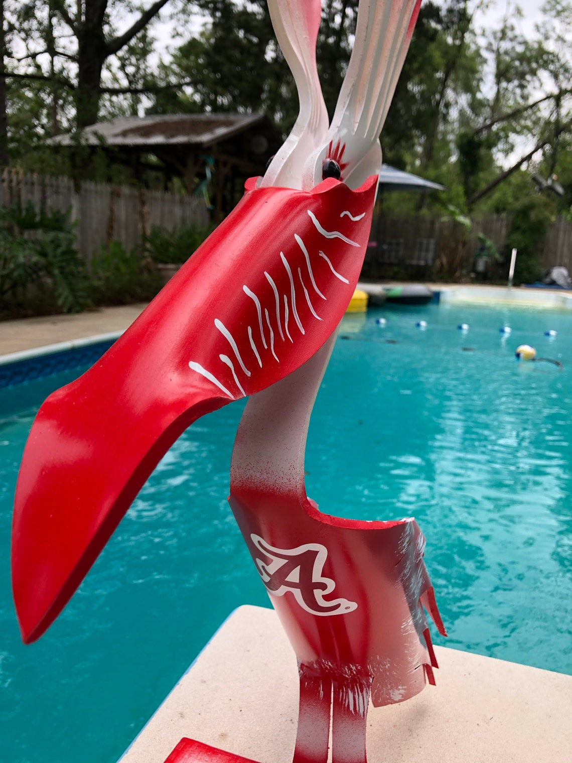 Sammy Showing His Alabama Colors on Stand - Etsy