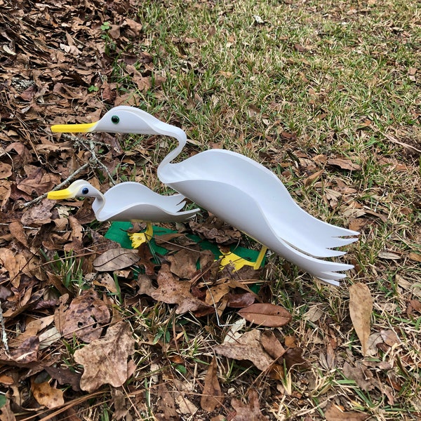 Pvc Birds Yard Art - Etsy