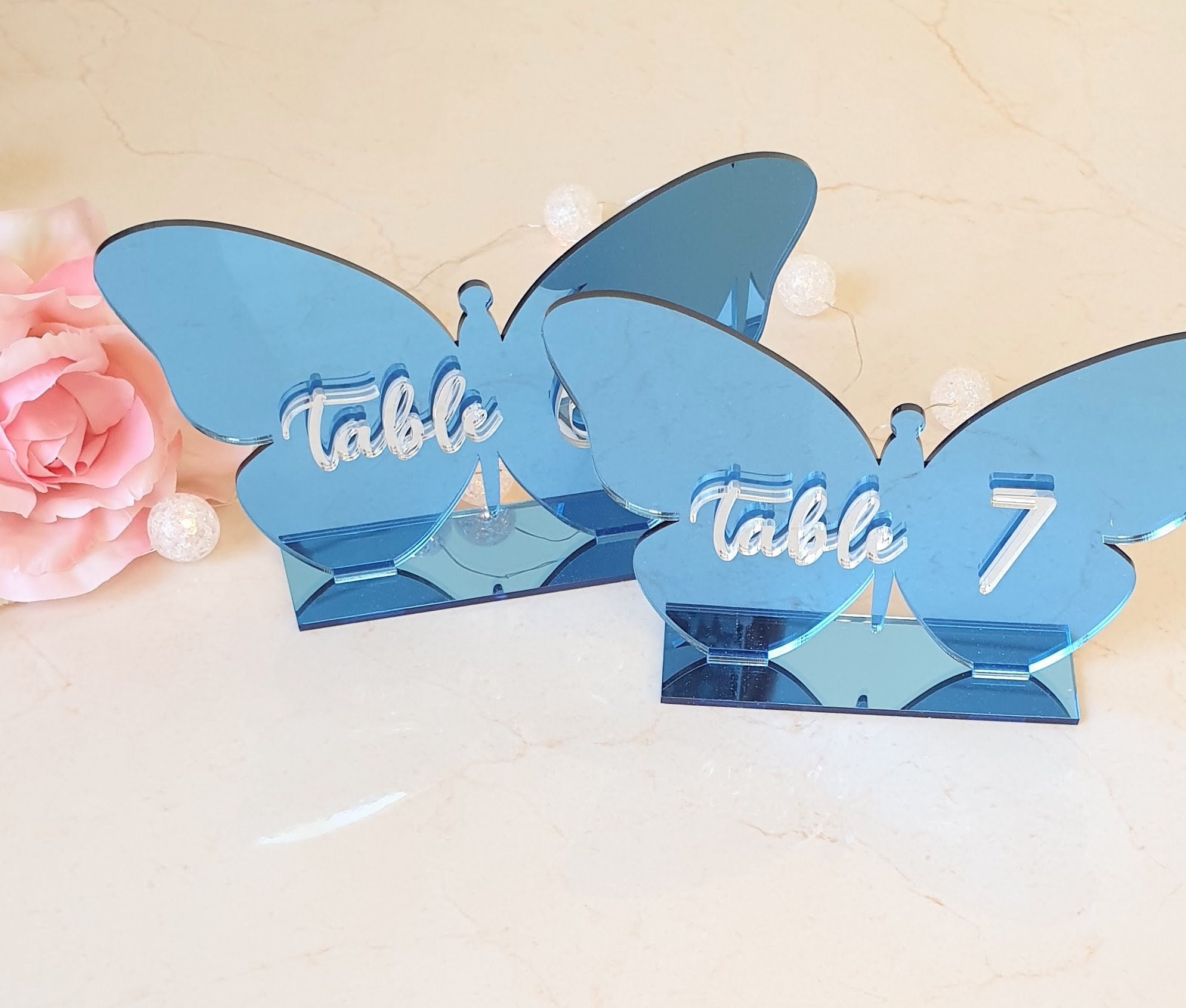 Butterfly Centerpieces for Wedding Butterfly Table Numbers - Etsy