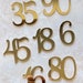 Craft Numbers Craft Lasercut Wood Numbers Wedding Numbers Wood Wedding ...