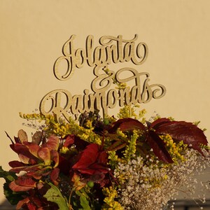 TABLE NAME TOPPER > Custom Table Name Topper > Personalised Table Name ...