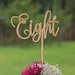 Table Numbers 1 10, 10 Numbers Total, Wooden Table Numbers Script Table ...