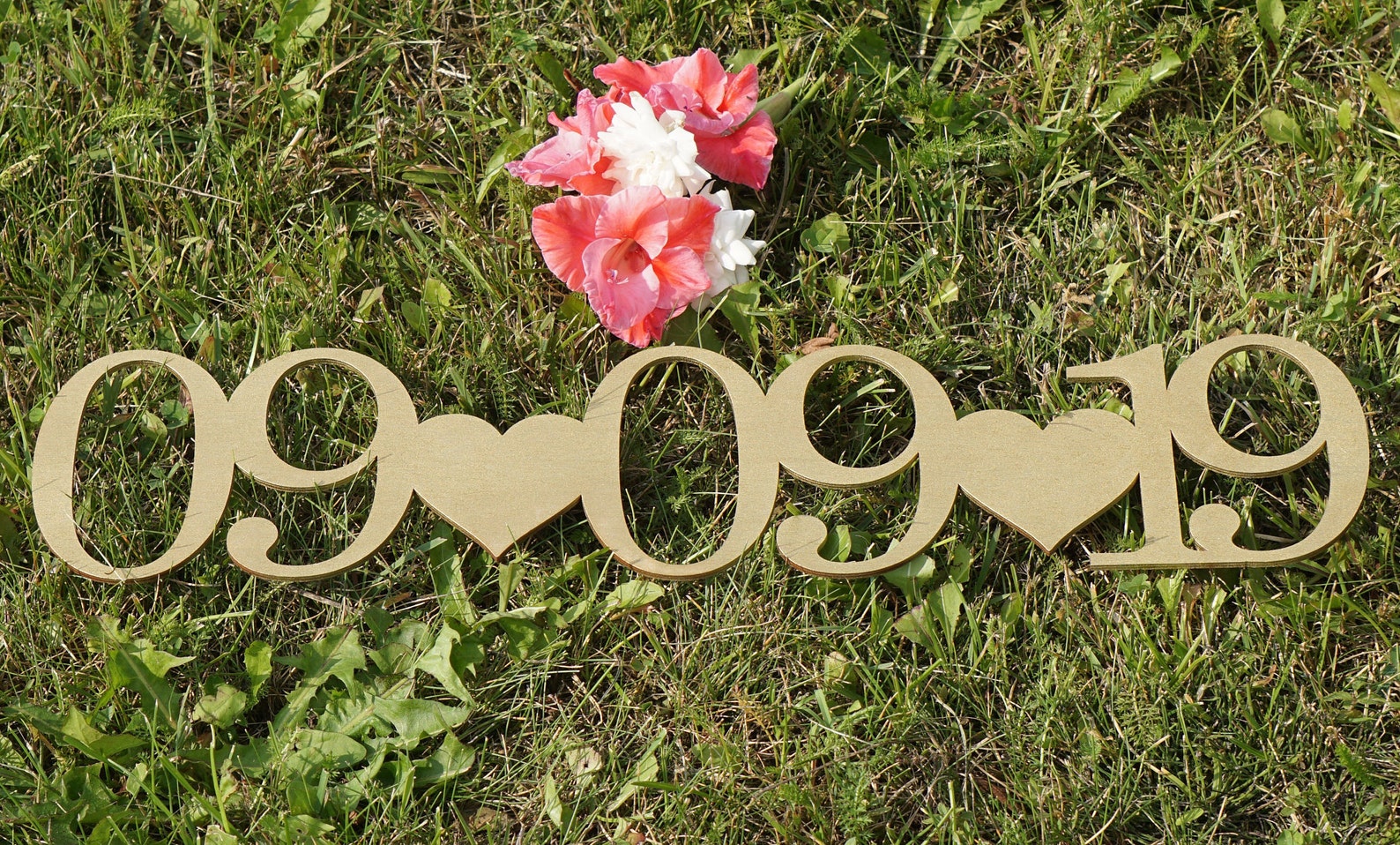 Custom Wedding Date Personalised WEDDING Table DECOR Custom Date ...