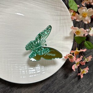 Butterfly Place Cards, Butterfly Wedding Decor, Custom Wedding Place ...