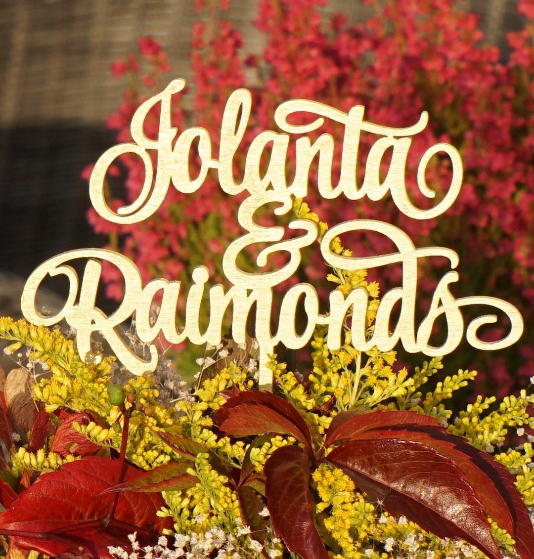 TABLE NAME TOPPER > Custom Table Name Topper > Personalised Table Name ...