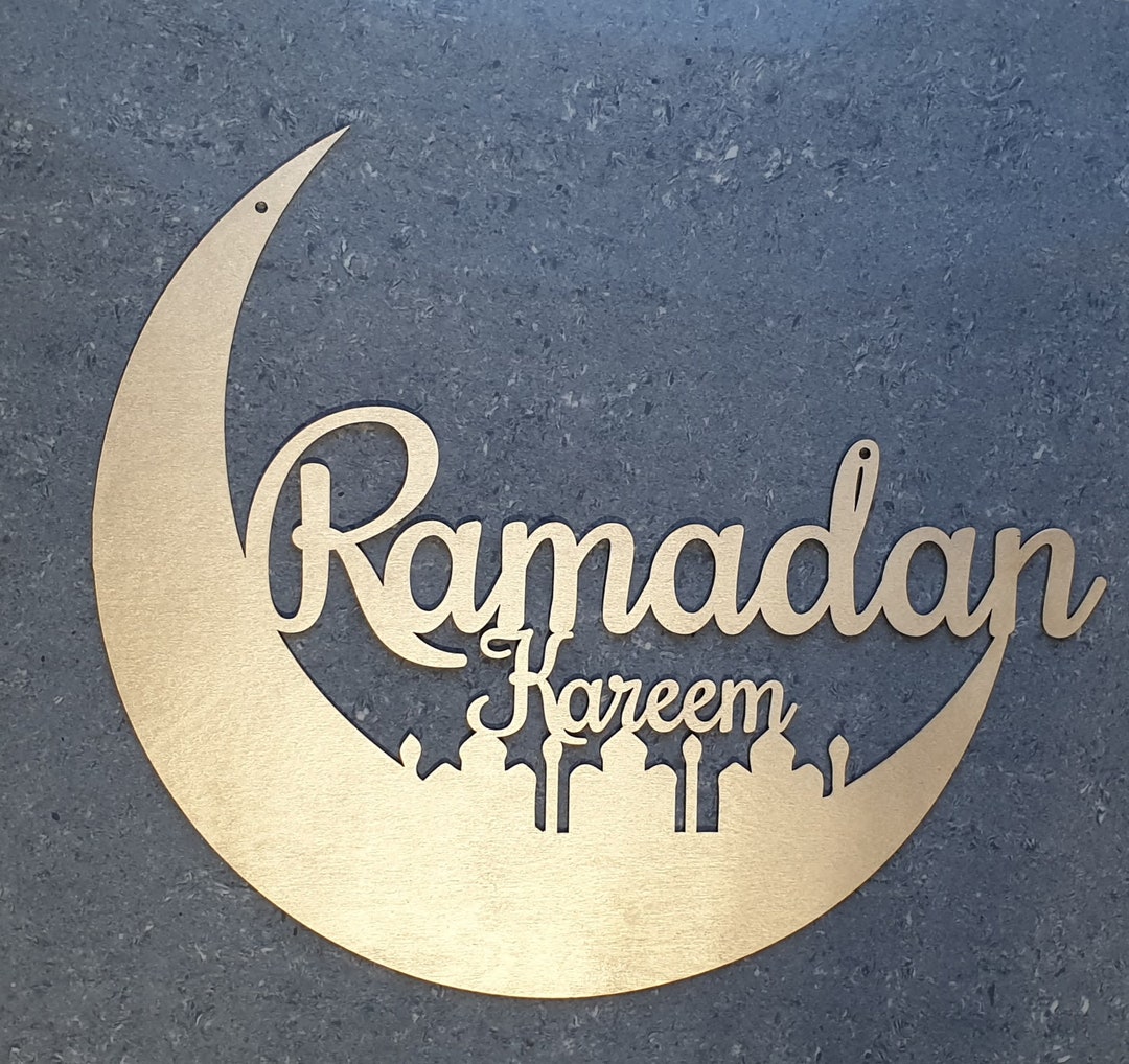 Ramadan Mubarak Sign Ramadan Kareem Blessed Ramadan Eid Mubarak Islamic ...