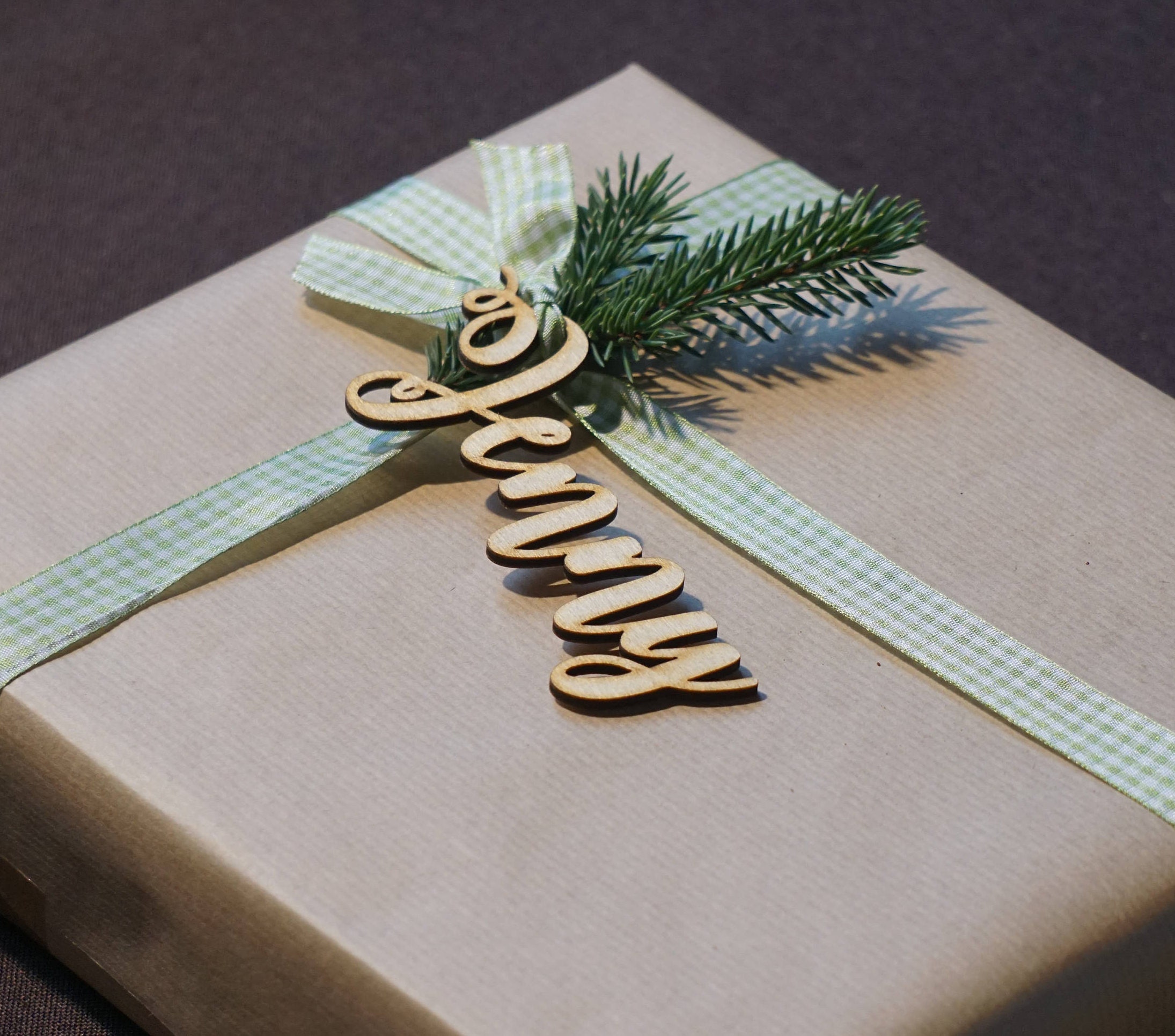 Gift Tags Personalized Custom Gift Tags Laser Cut Name CUSTOM | Etsy