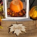 Maple Leaves Place Cards Thanksgiving Place Cards Laser Cut Leaves ...
