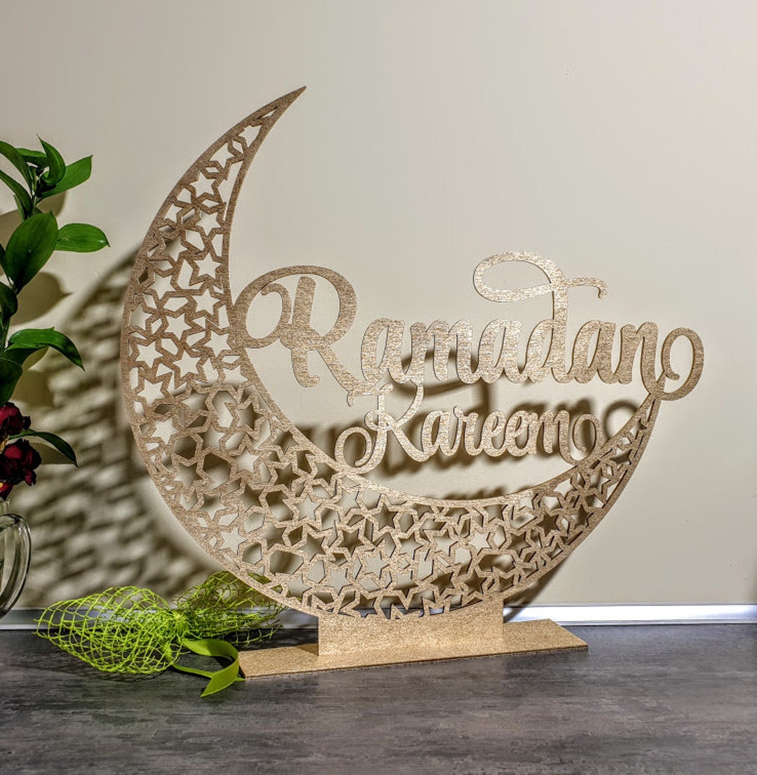 Freestanding Ramadan Mubarak Sign Ramadan Kareem Sign Blessed Ramadan ...