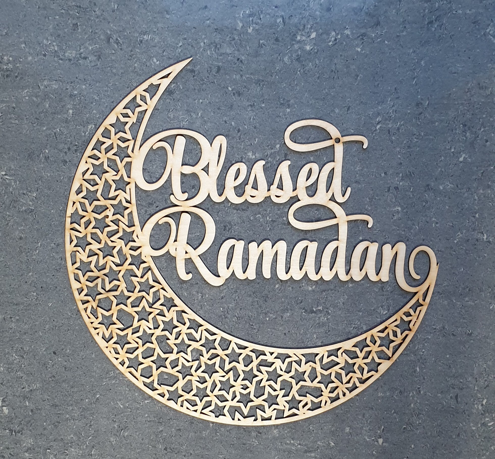 Ramadan Maan Ramadan Mubarak teken Ramadan Kareem Gezegend - Etsy Nederland