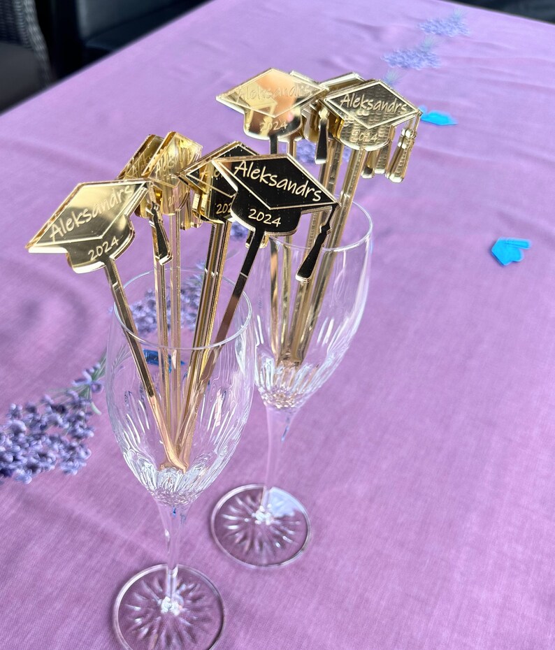Custom Graduation Gift Graduation Card Graduation Stirrers Class 2026 ...