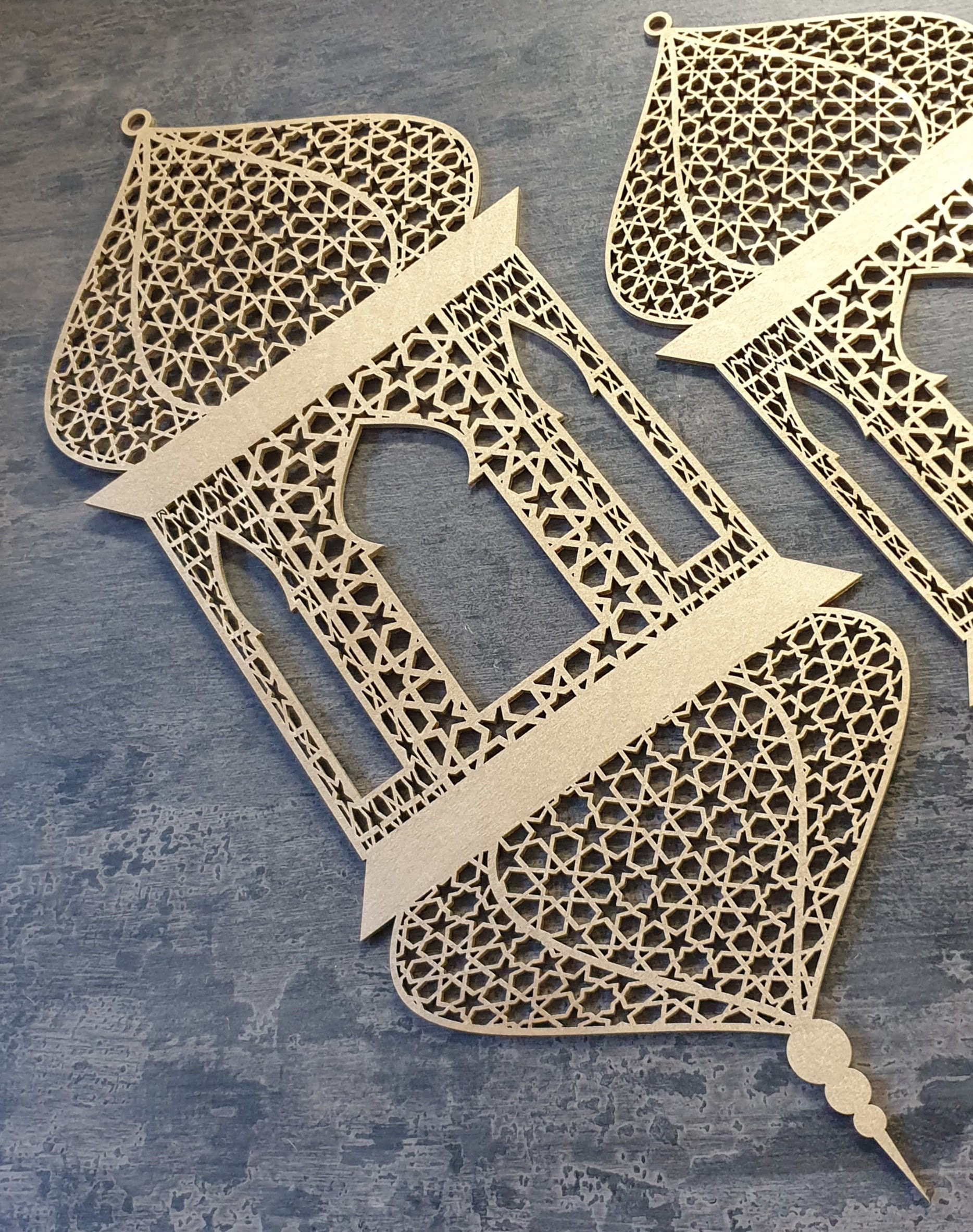 50 Cm High Ramadan Lantern Wood Laser Cut Ramadan Lamp Ramadan ...