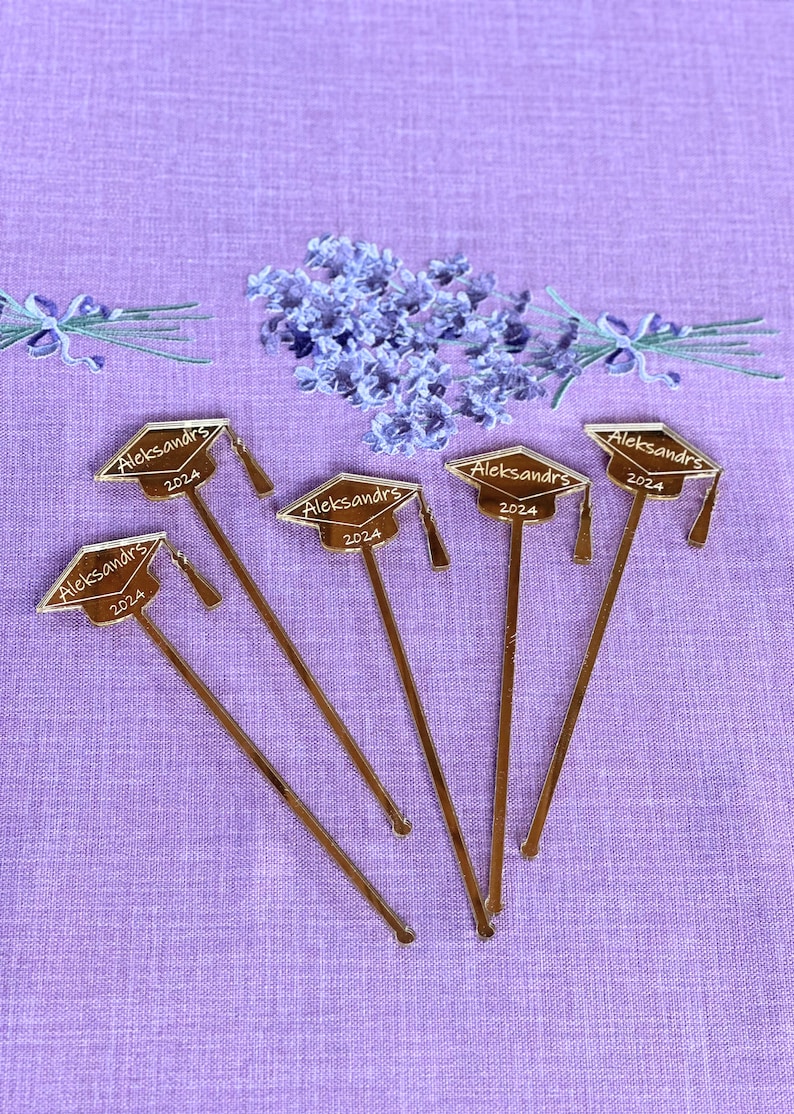 Custom Graduation Gift Graduation Card Graduation Stirrers Class 2026 ...