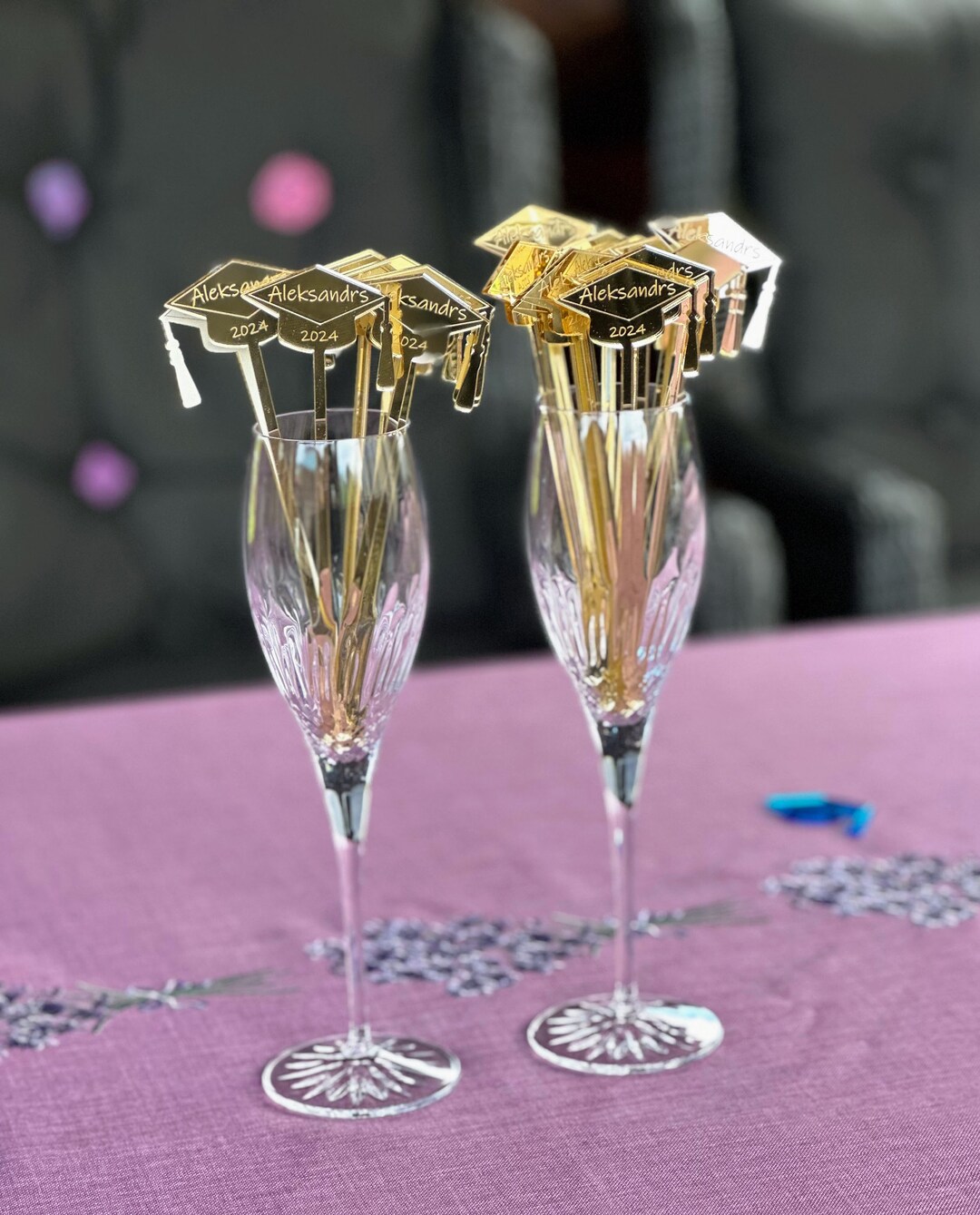 Custom Shape Stirrers Graduation Gift Graduation Stirrers Class 2026 ...