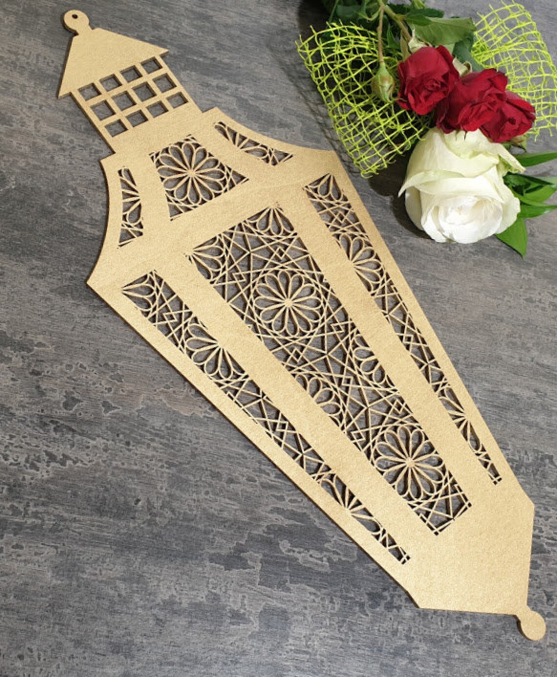 Set of 2 Islamic Style Lanterns 40 Cm and 50 Cm High Ramadan | Etsy