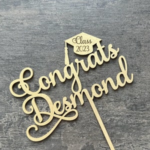 Graduation 2023 Graduation Cake Topper Custom Graduation Cake - Etsy