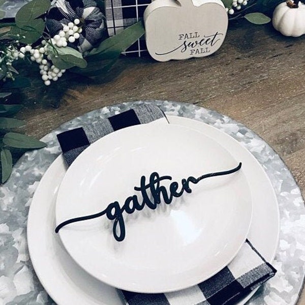 Thankful Plates - Etsy