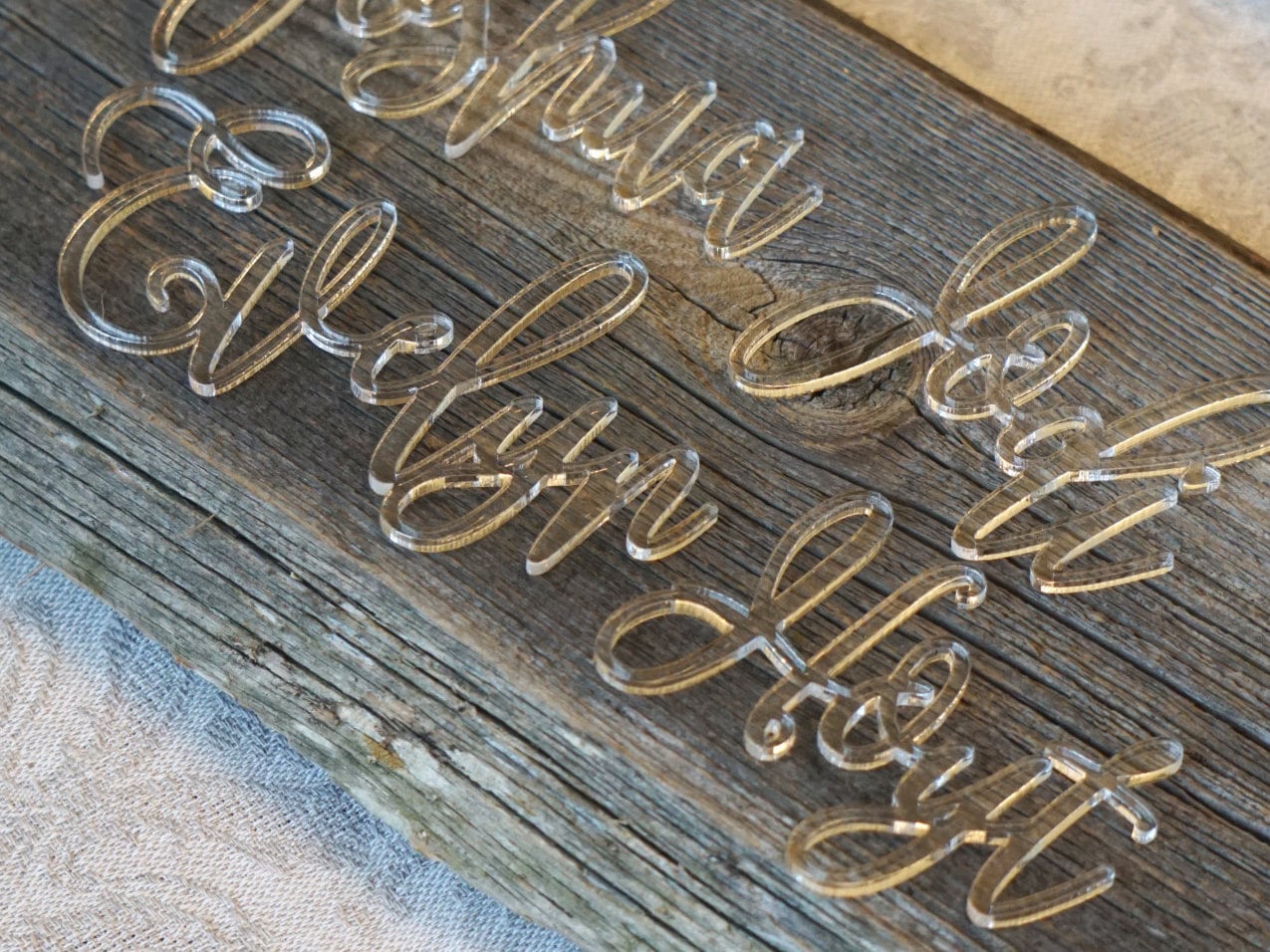 Clear Place Cards Acrylic Wedding Place Cards Acrylic Place - Etsy