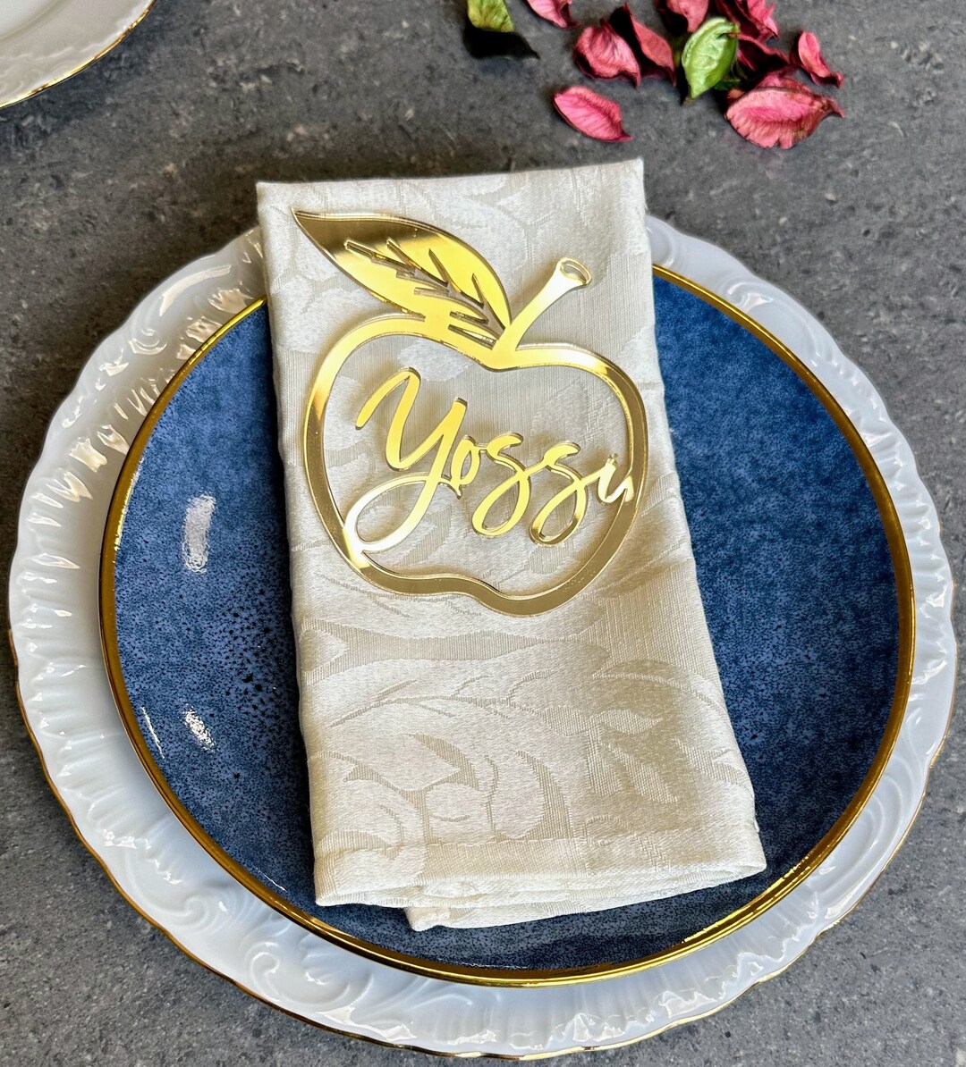 Rosh Hashanah Cards Rosh Hashanah Table Decoration Rosh Hashanah Place ...