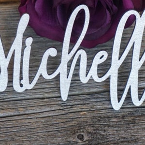 Custom Large Wooden Name Sign Wooden Name Wall Decor 13 Inches 30 Cm ...