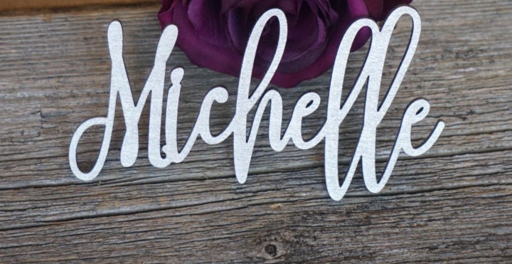 Custom Large Wooden Name Sign Wooden Name Wall Decor 13 Inches 30 Cm ...