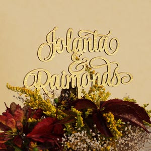 TABLE NAME TOPPER > Custom Table Name Topper > Personalised Table Name ...