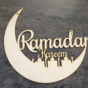 Ramadan Mubarak Sign Ramadan Kareem Blessed Ramadan Eid Mubarak Islamic ...