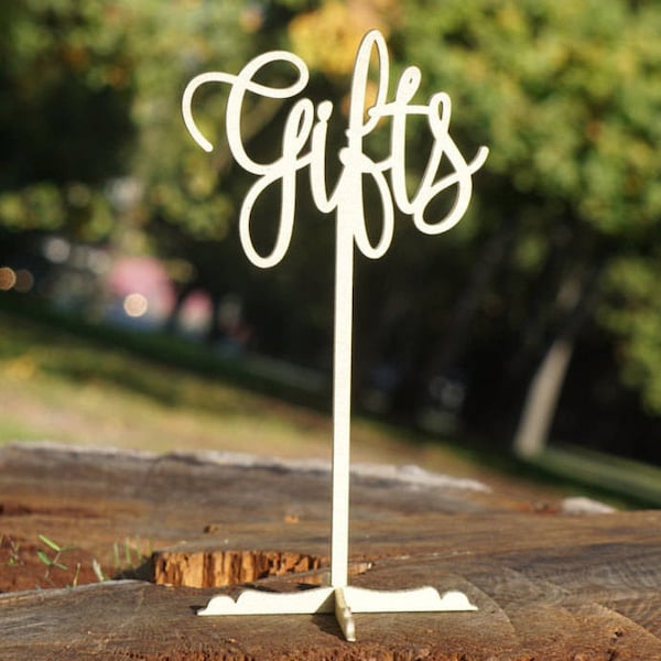 Wooden Table Name Sign - Etsy