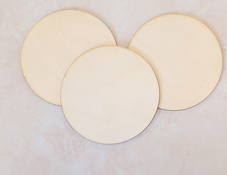 Wooden Circle Wood Blanks Plywood Blanks Different Shapes - Etsy