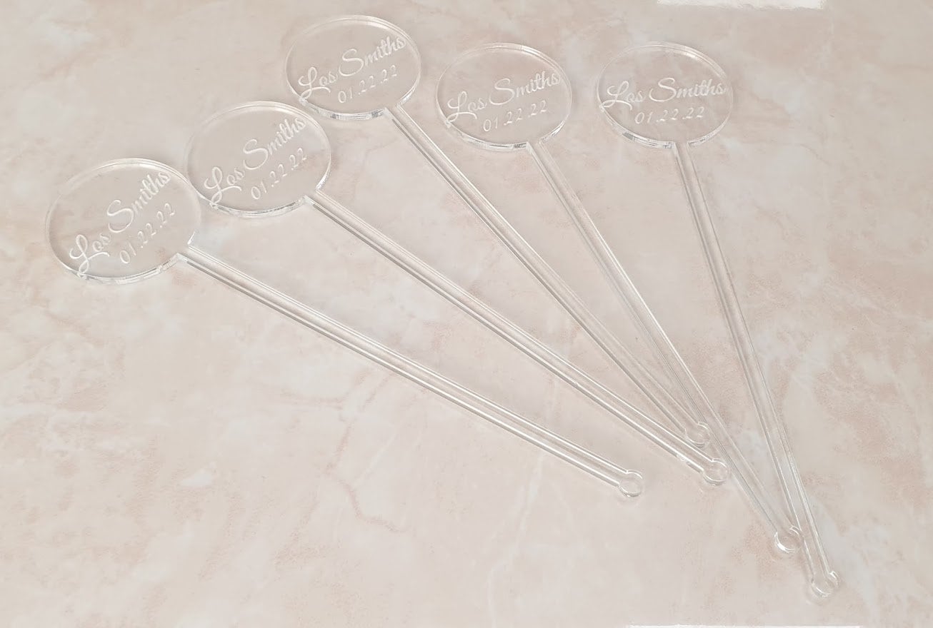 100 Wedding Stirrers Logo Bachelorette Party Decorations Drink - Etsy UK