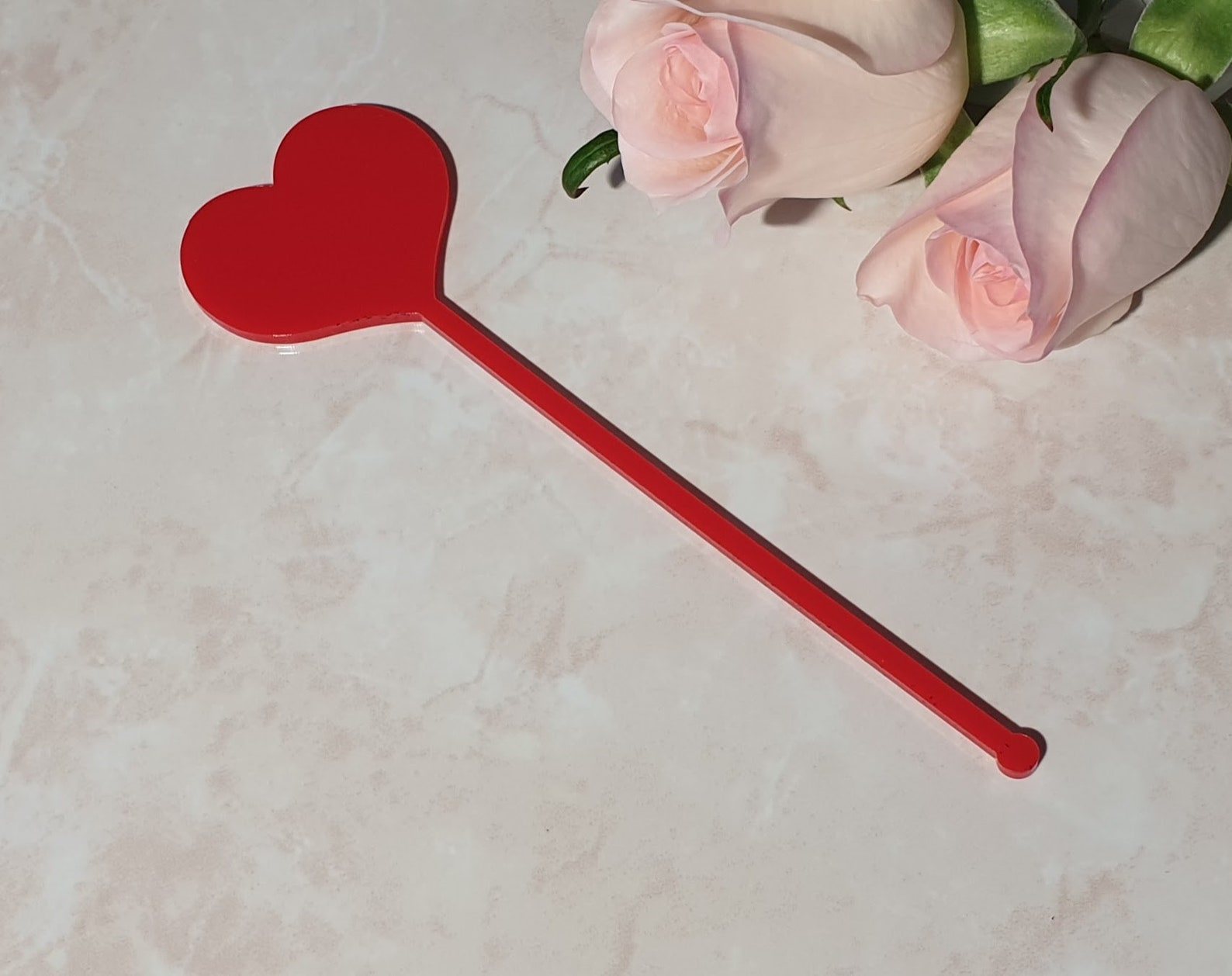 Heart Drink Stirrers Heart Stirrers Red Swizzle Sticks - Etsy