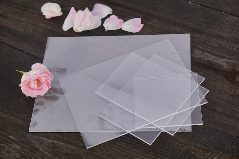 Acrylic Blanks Custom Shape Tag Clear Acrylic Pieces for DIY | Etsy