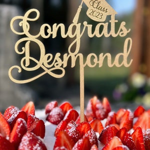 Graduation 2023 Graduation Cake Topper Custom Graduation Cake - Etsy