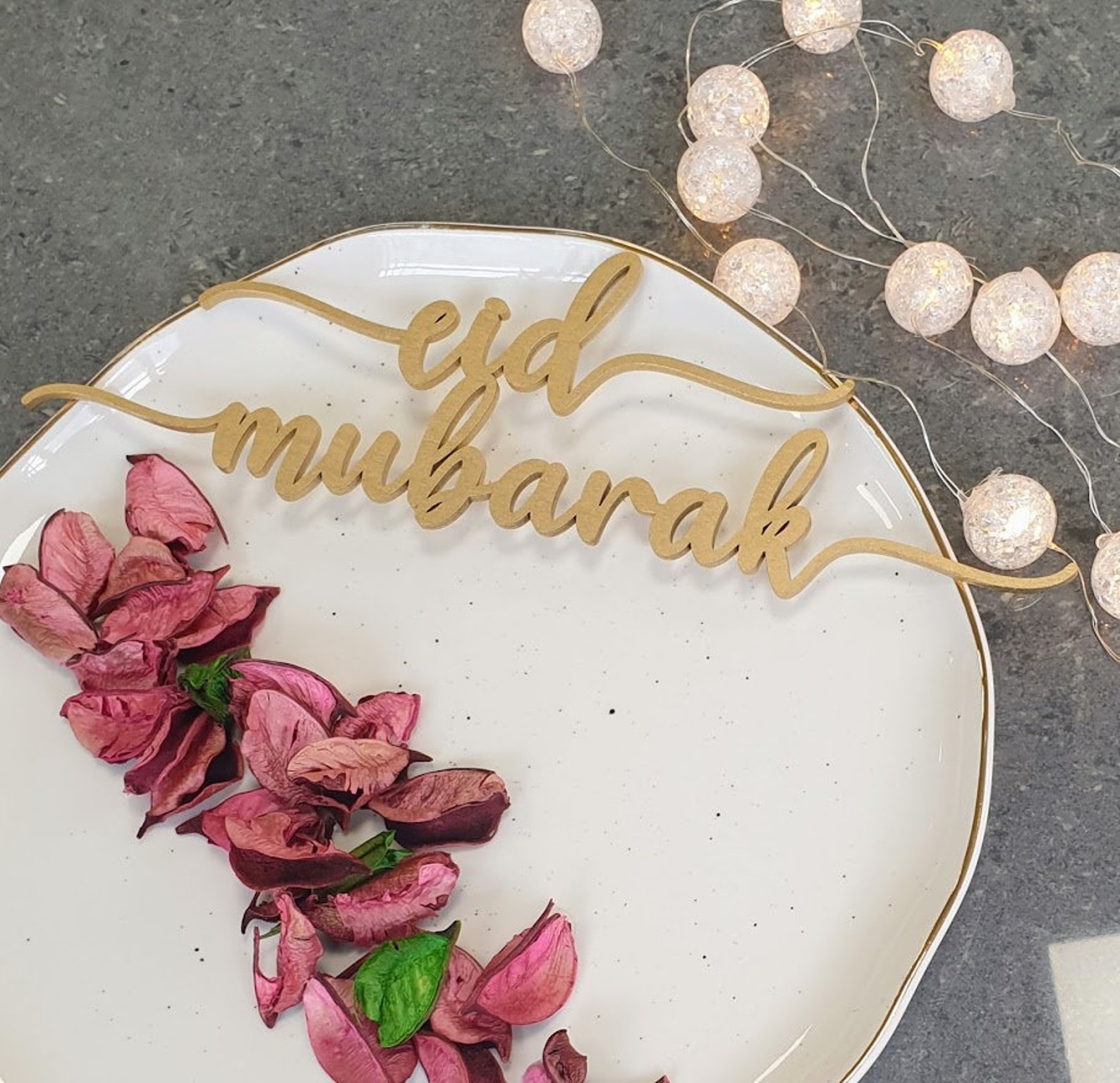 Eid Mubarak Place Cards Eid Place Cards Eid Decoration RAMADAN - Etsy