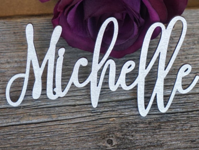 Custom Name Sign Baby Name Plaque Custom Wooden Signs Gold Wooden Name ...