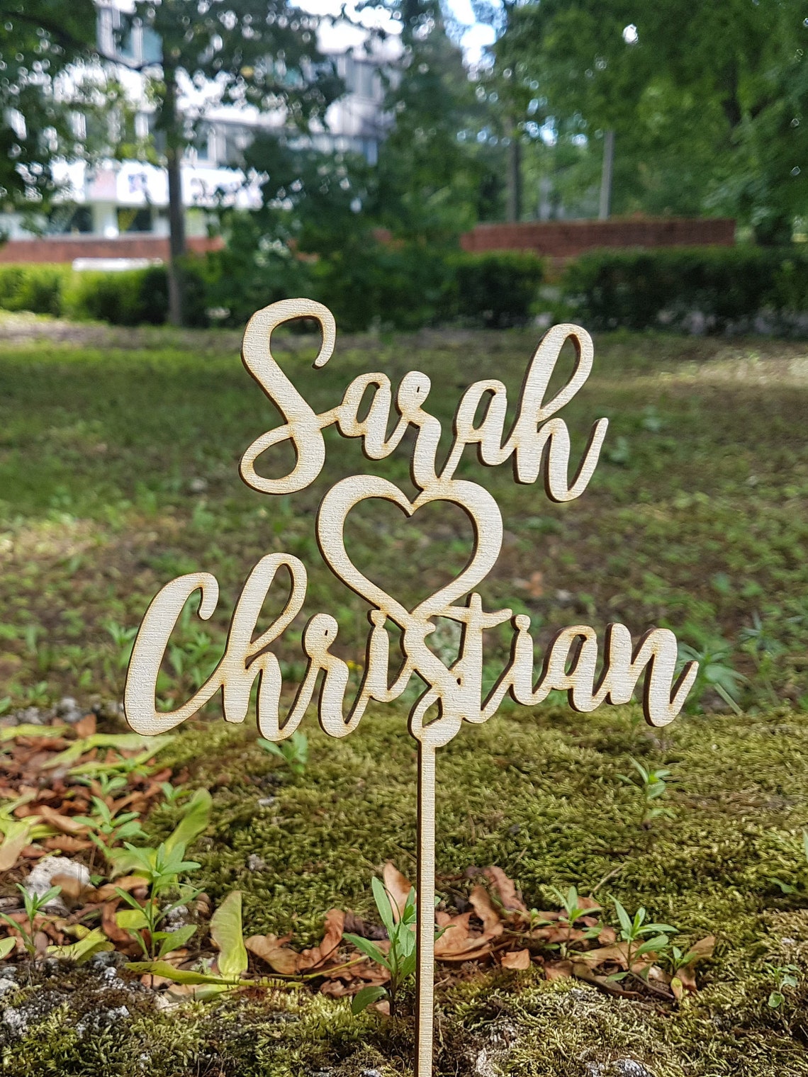 Cake Topper Wood Cake Topper Laser Cut Wedding Signs Custom - Etsy