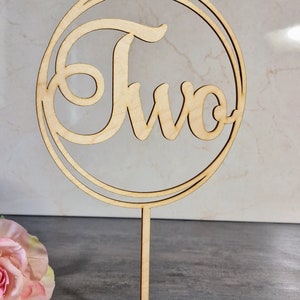 FREE STANDING NUMBERS Wood Table Numbers, Wedding Round Table Numbers ...