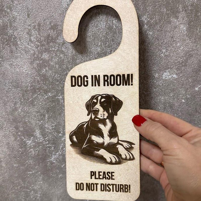 Dog Door Sign - Etsy