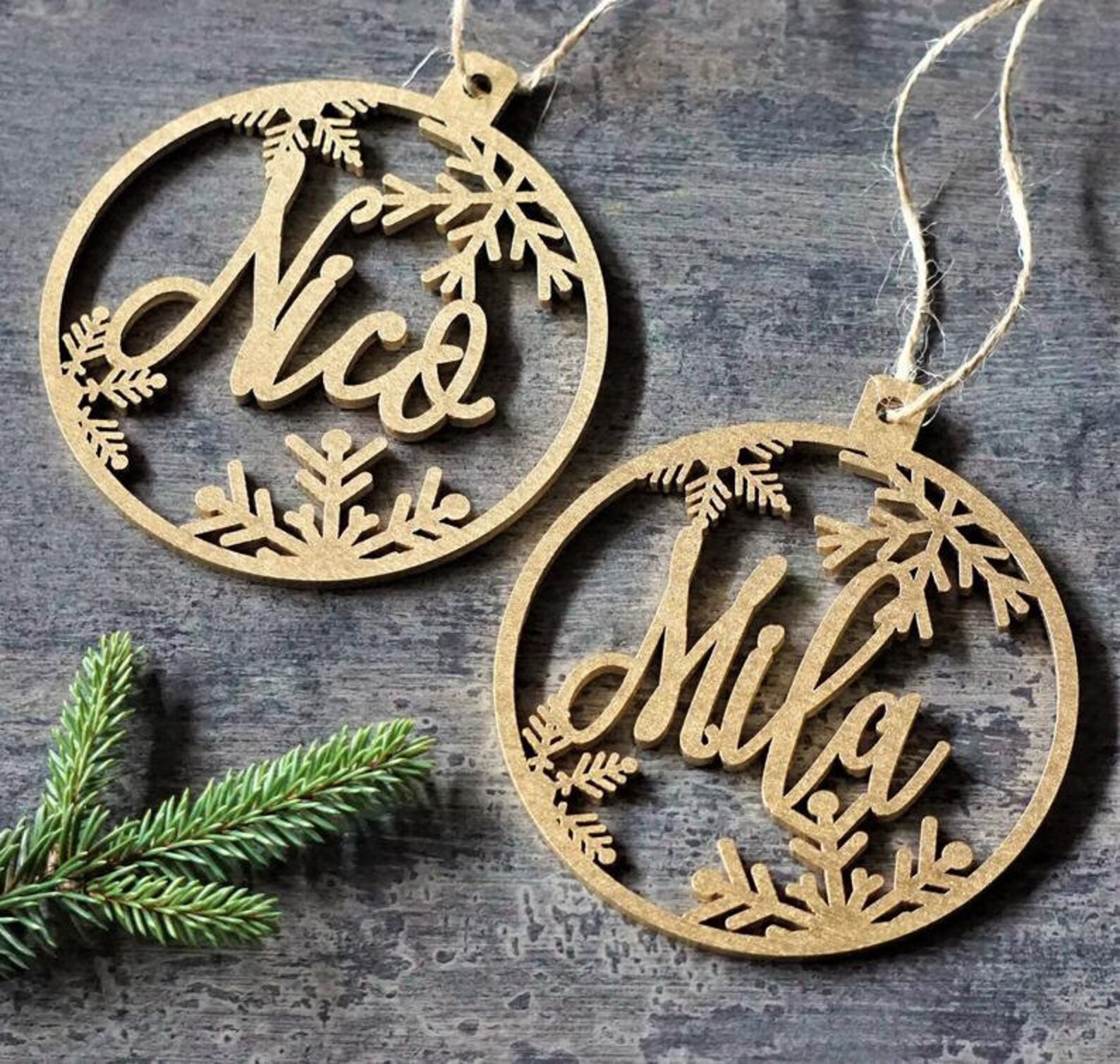 CHRISTMAS Custom Baubles Christmas Baubles Personalized - Etsy