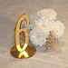 Gold Table Numbers Wedding Table Numbers Table Decoration 4 Gold Mirror ...