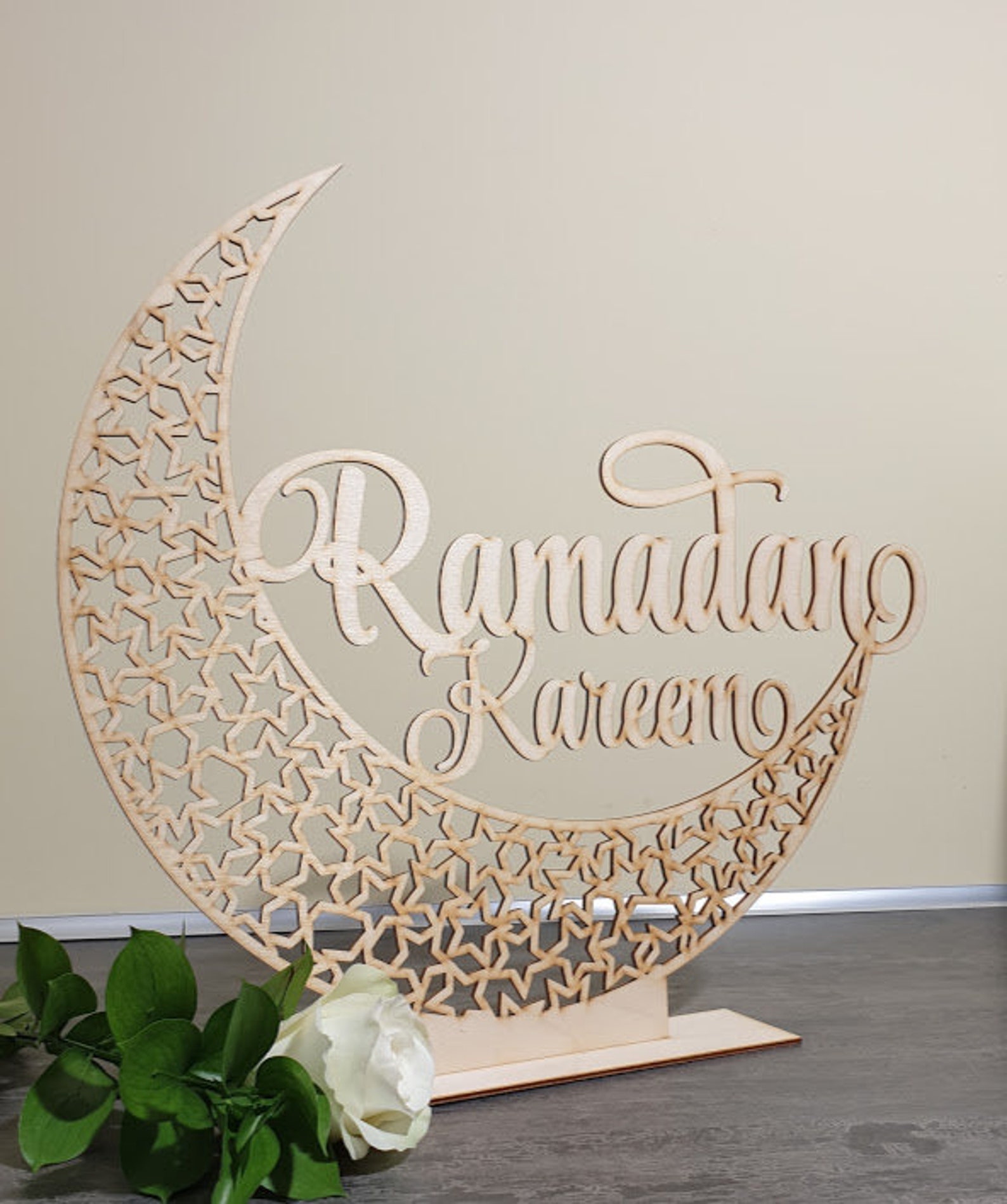 Freestanding Ramadan Mubarak Sign Ramadan Kareem Sign Blessed Ramadan ...